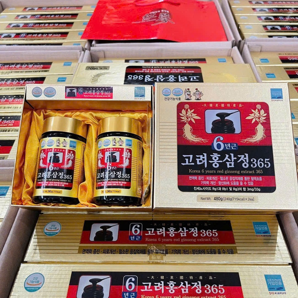 Cao hồng sâm 365 Hàn Quốc 240g x 2 hũ - Cao Hồng Sâm Hàn Quốc 6 Năm ...